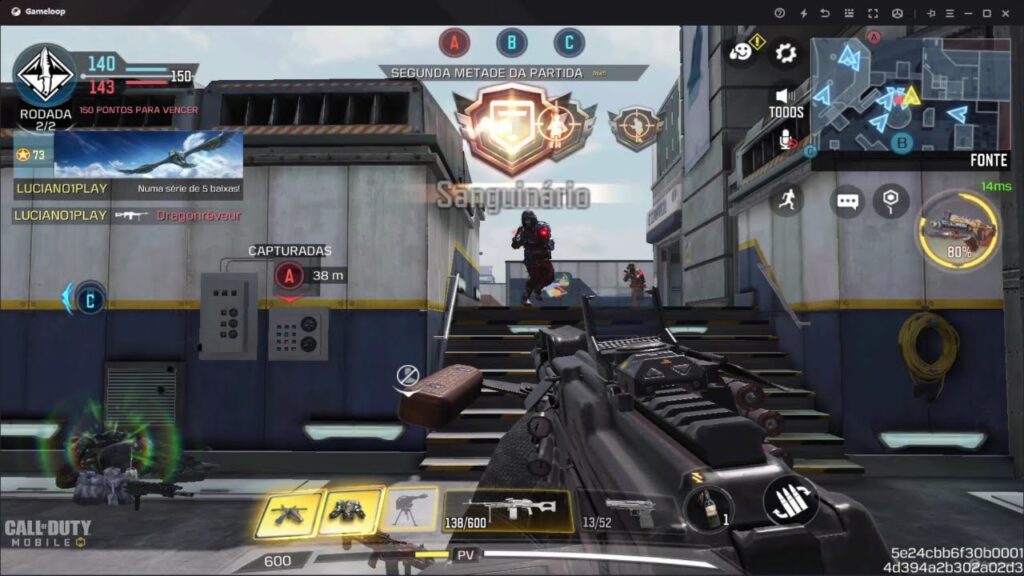 Call of Duty: Mobile! PARTIDA DE DOMINAÇÃO TIROTEIO INTENSO (TAKEOFF ...