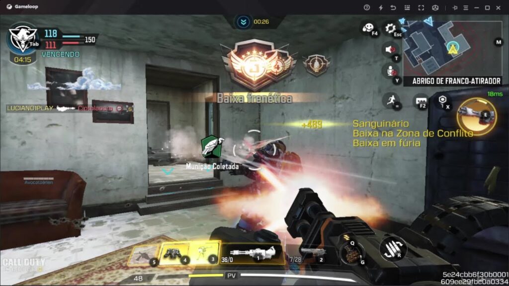 Call of Duty: Mobile! RANKEADA! BAIXA FRENÉTICA / DESTRUIDOR (CRASH MAP ...