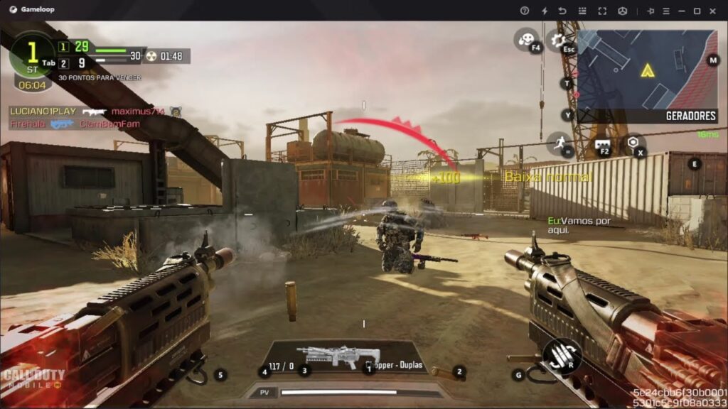 Call of Duty: Mobile! EXTERMINADOR SUPREMO (RUST MAP) MJ 4X4 Tiroteio ...