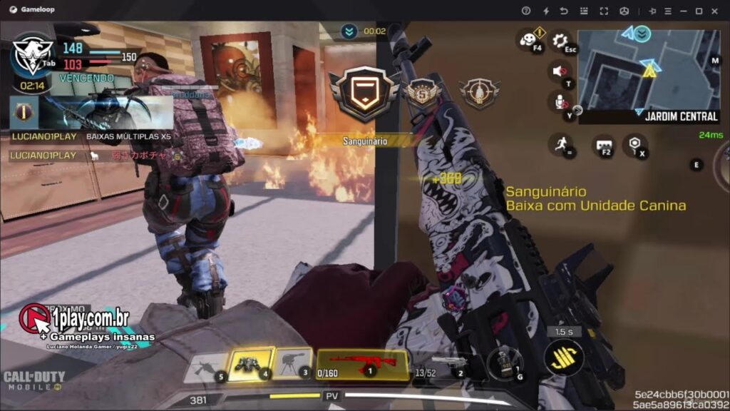 Call of Duty Mobile! MOVIMENTAÇÃO FRENÉTICA NA PARTIDA! / ATIRADORA ...