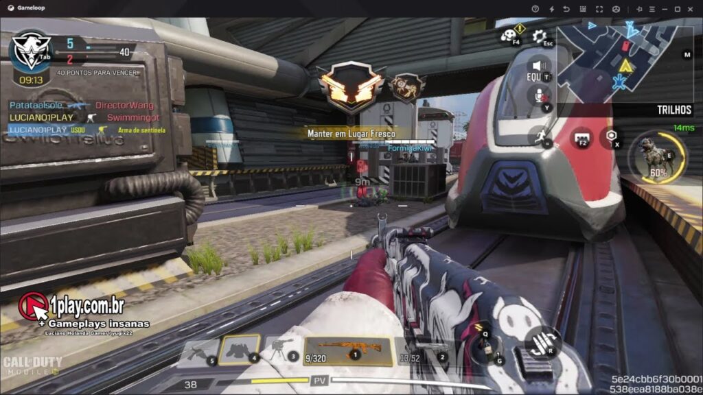Call of Duty Mobile! NOVO MAPA DA ESTAÇÃO DO TREM QUE ATROPELA! DA HORA ...