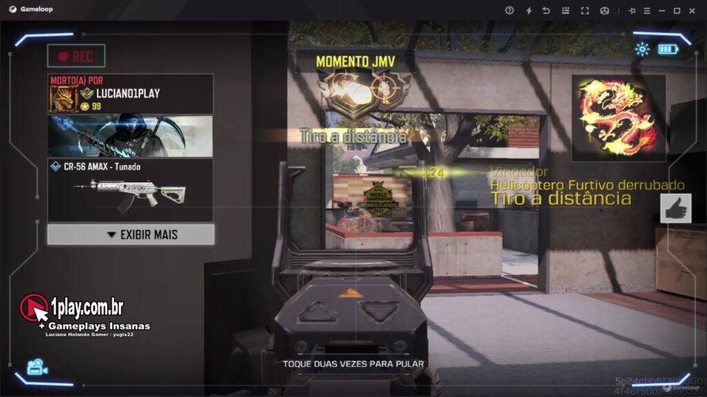 Call of Duty: Mobile! TIRO A DISTÂNCIA DEITANDO GERAL NA LONA (RAID MAP ...
