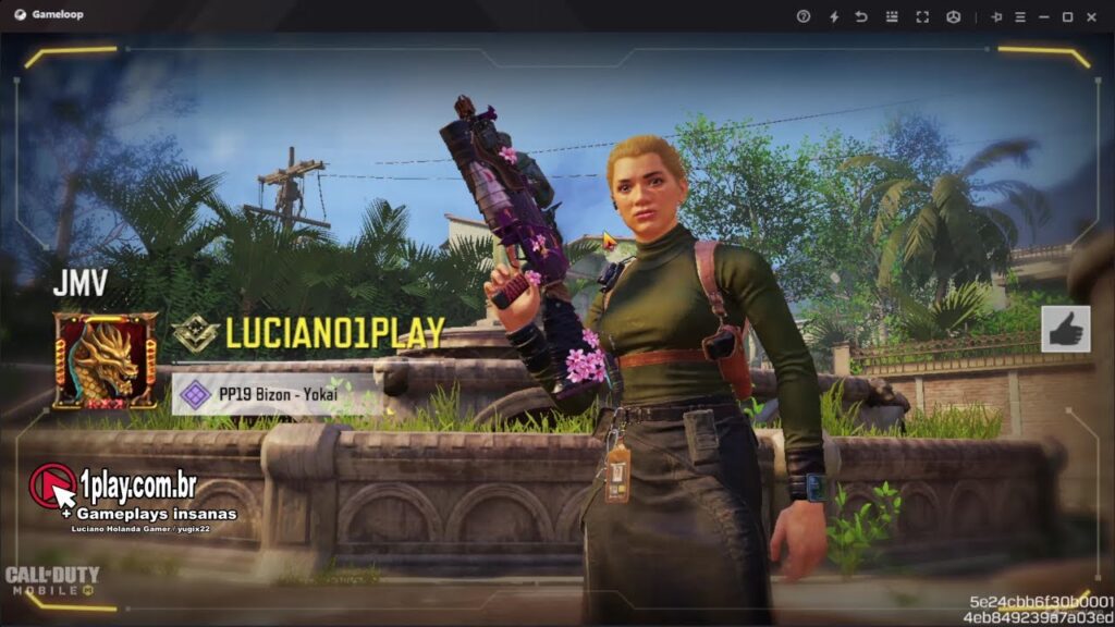 Call of Duty Mobile! BONITA E PERIGOSA! LOIRA, MESTRE DAS ARMAS ...