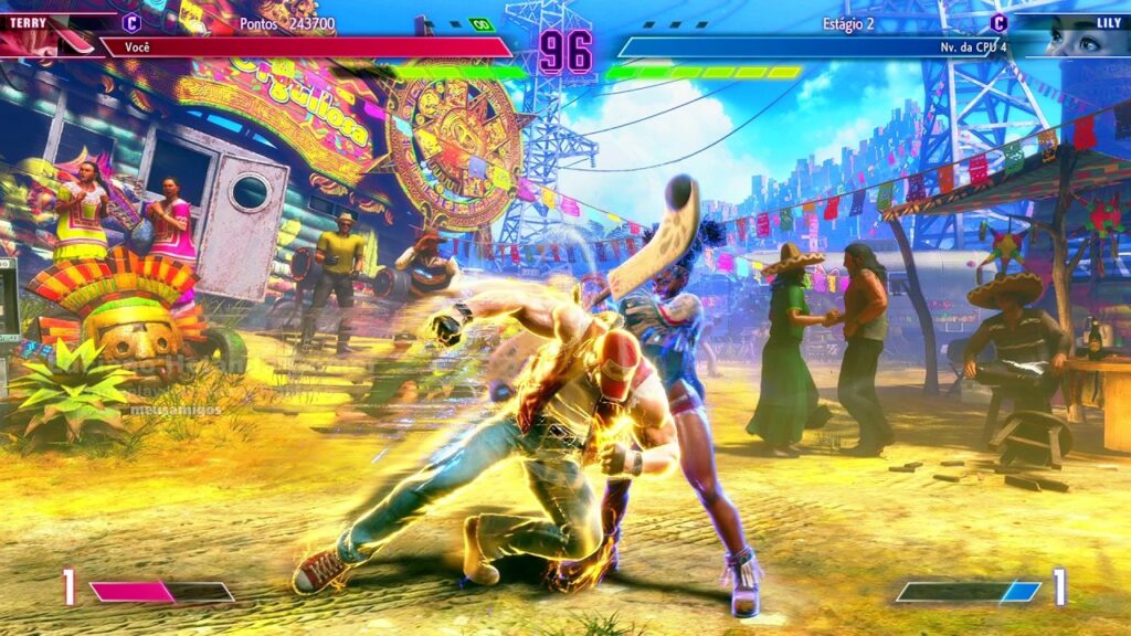 Terry Bogard [ FATAL FURY ] VS. Lily [ STREET FIGHTER 6 ! ] México ...