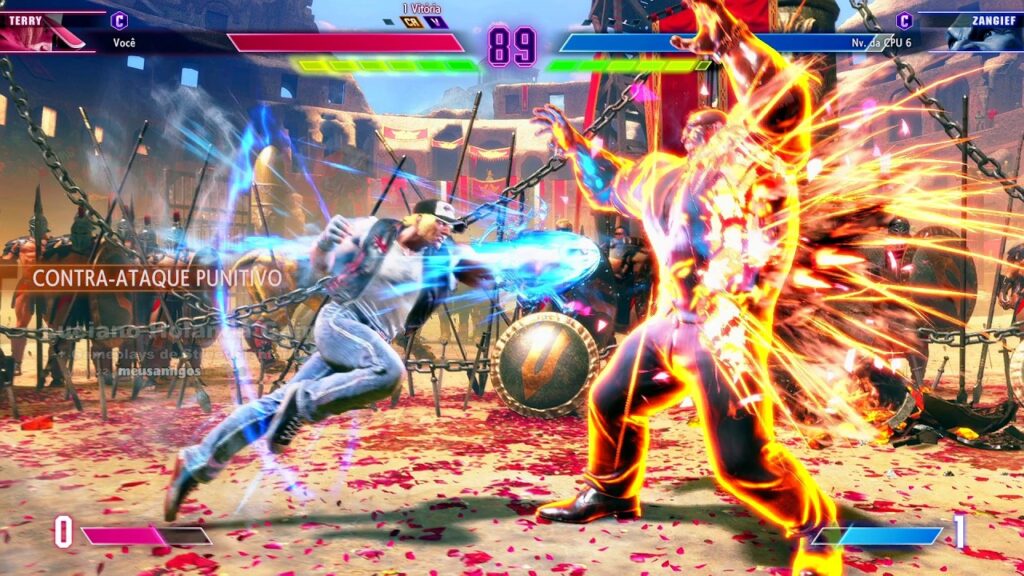 Terry Bogard [ FATAL FURY ] VS. Zanguief [ STREET FIGHTER 6 ! ] Itália ...