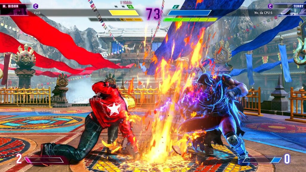 M.Bison [ STREET FIGHTER 6 ! ] VS. Terry Bogard [ FATAL FURY ] Nayshall ...