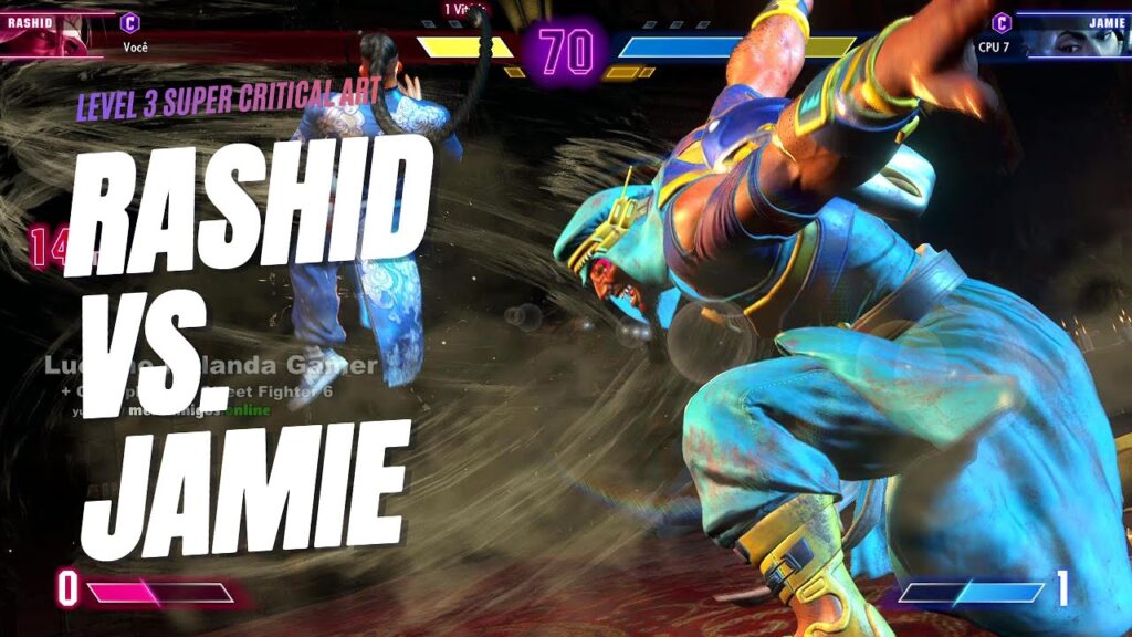 Rashid VS. Jamie (SF6) [ 4k Ultra HD ] Templo Dhalsimer | Índia ...