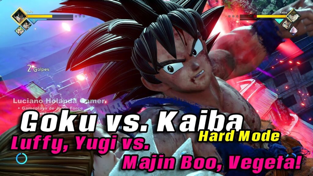Goku, Luffy, Yugi vs. Majin Boo, Kaiba, Vegeta na Vila Oculta da Folha ...