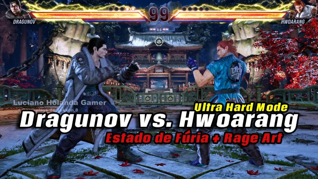 Dragunov vs. Hwoarang no Genmaji Temple | Daytime [ Estado de Fúria ...