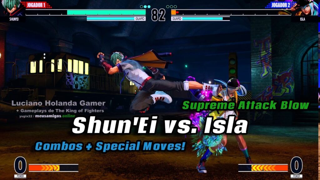Shun'Ei vs. Isla nos Trilhos do Metrô [ Supreme Attack Blow ] The King ...