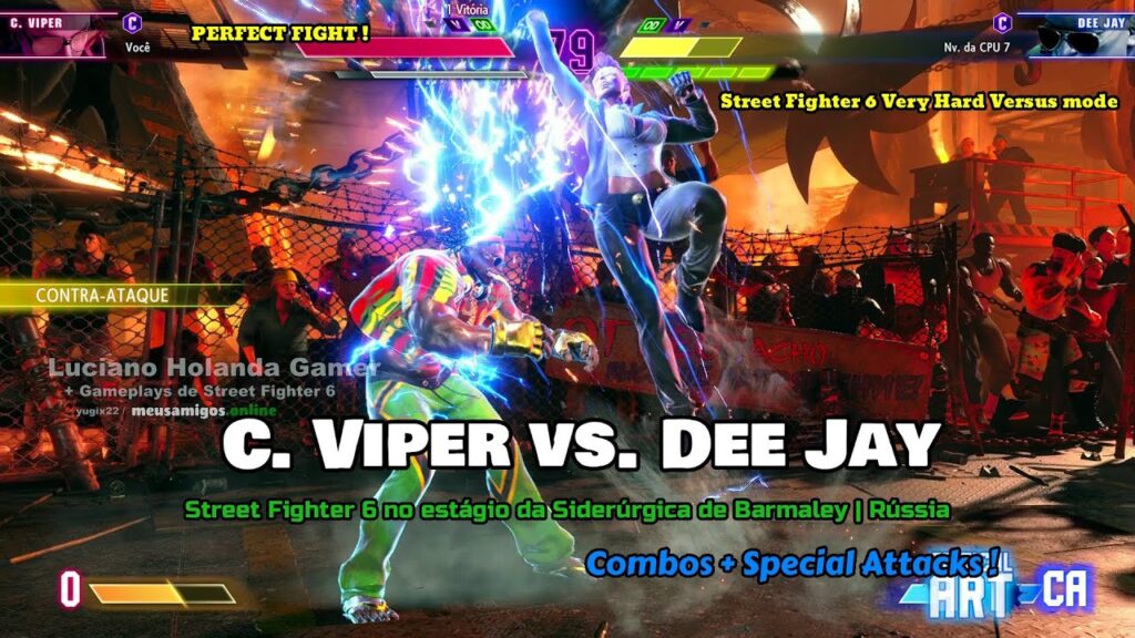 C. Viper vs. Dee Jay na Siderúrgica de Barmaley | Rússia [ Special ...